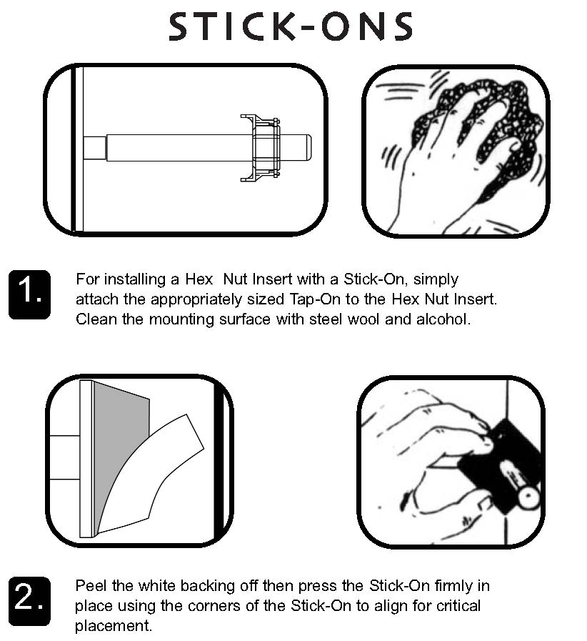 Stick-Ons – Pennsylvania Insert Corporation